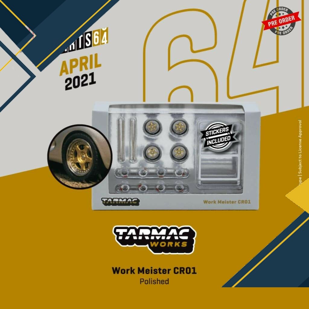 TARMAC MODEL Work Meister CR01 Gold | Shopee Thailand
