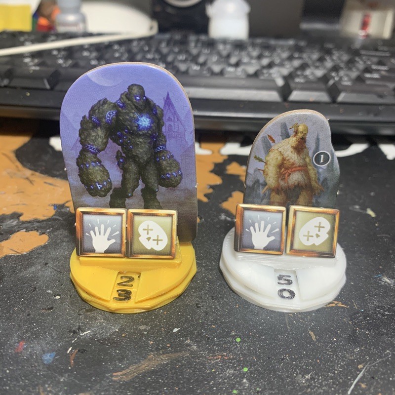[Plastic] Gloomhaven Board Game (Jaws of the Lion/ Frosthaven): Dial ...