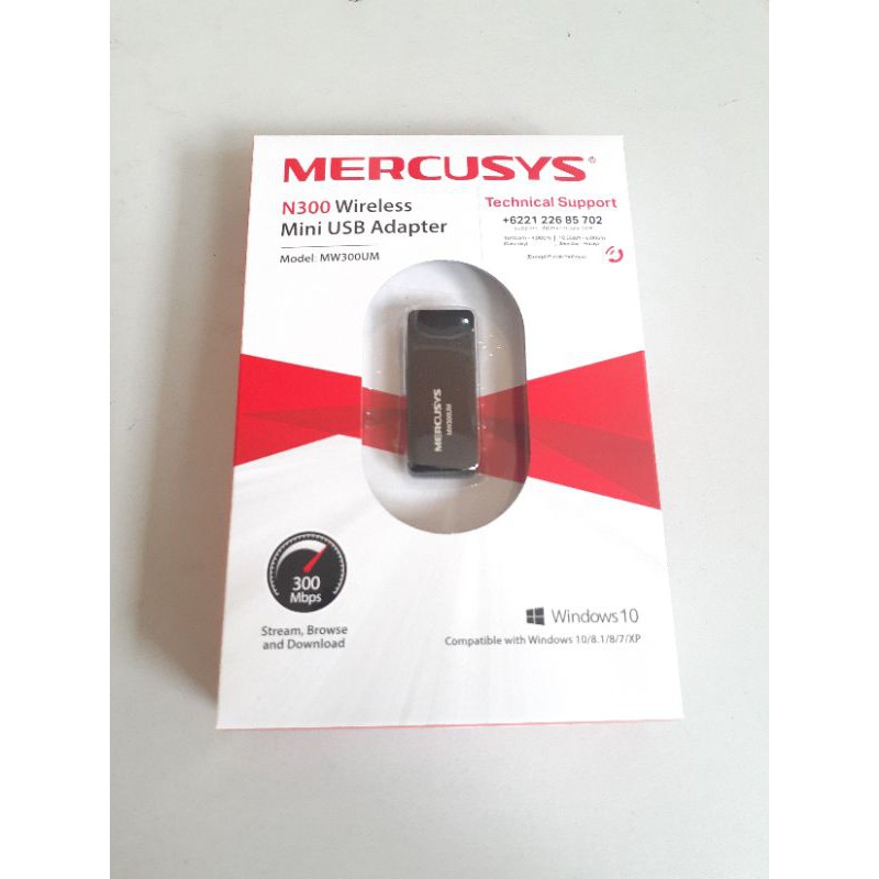 อะแดปเตอร์ Usb ไร้สาย Mercusys MW300UM 300MBPS ( Wifi Catcher บน PC ...