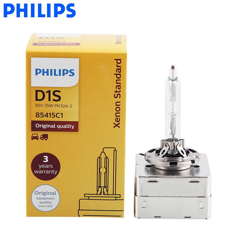 Philips Standard Xenon Bulbs D1S D1R D2S D2R D3S D4S D4R D5S ไฟหน้ารถ ...