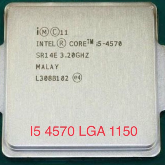 Intel Core i5 4570 @ 3.2GHz มือสองประกัน 1 เดือน | Shopee Thailand