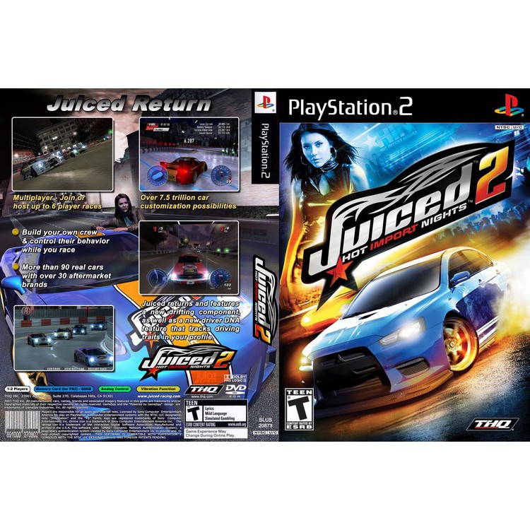 JUICED 2 [PS2 US : DVD5 1 Disc] | Shopee Thailand