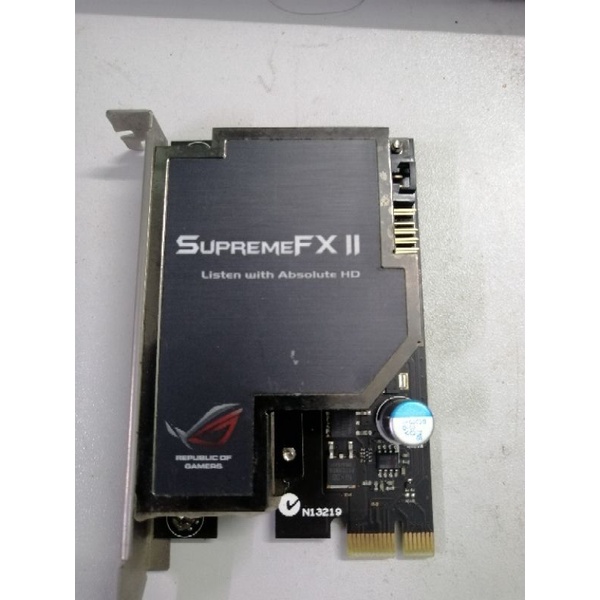 ASUS SUPREME FX II PCIe SOUNDCARD มือสอง | Shopee Thailand