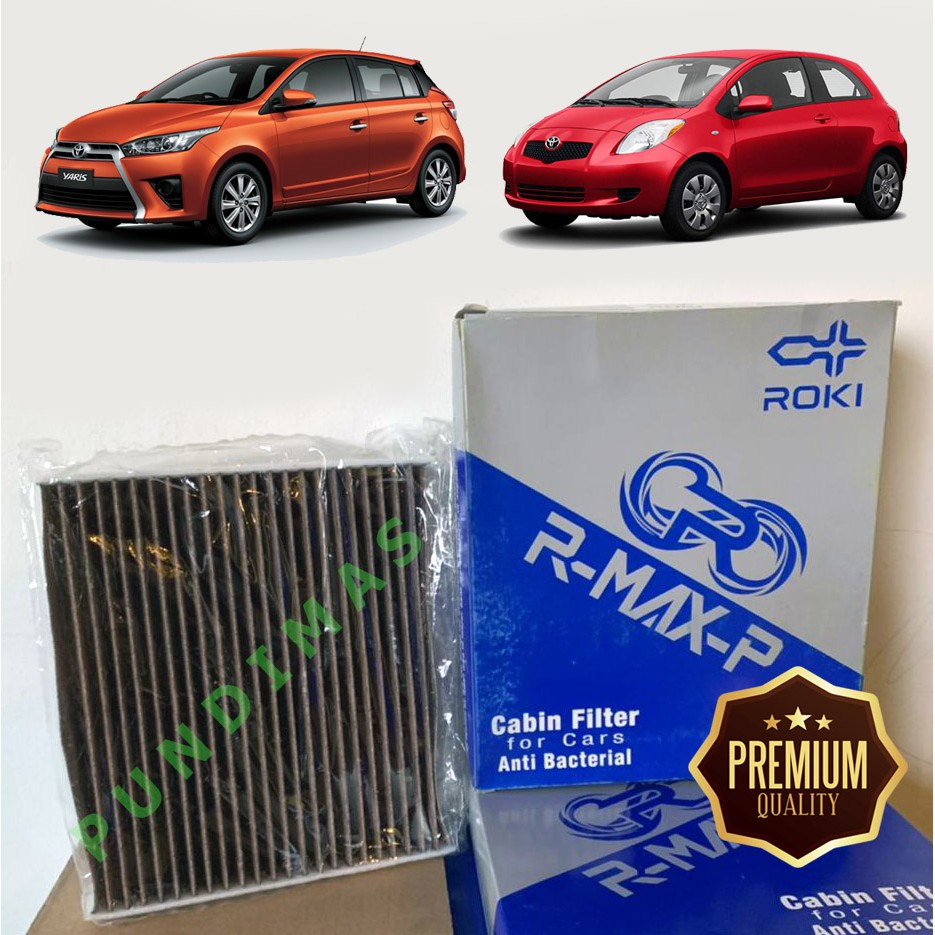 Toyota Yaris ROKI Cabin AC FILTER ถ่านกัมมันต์ Deodorizer Anti ...