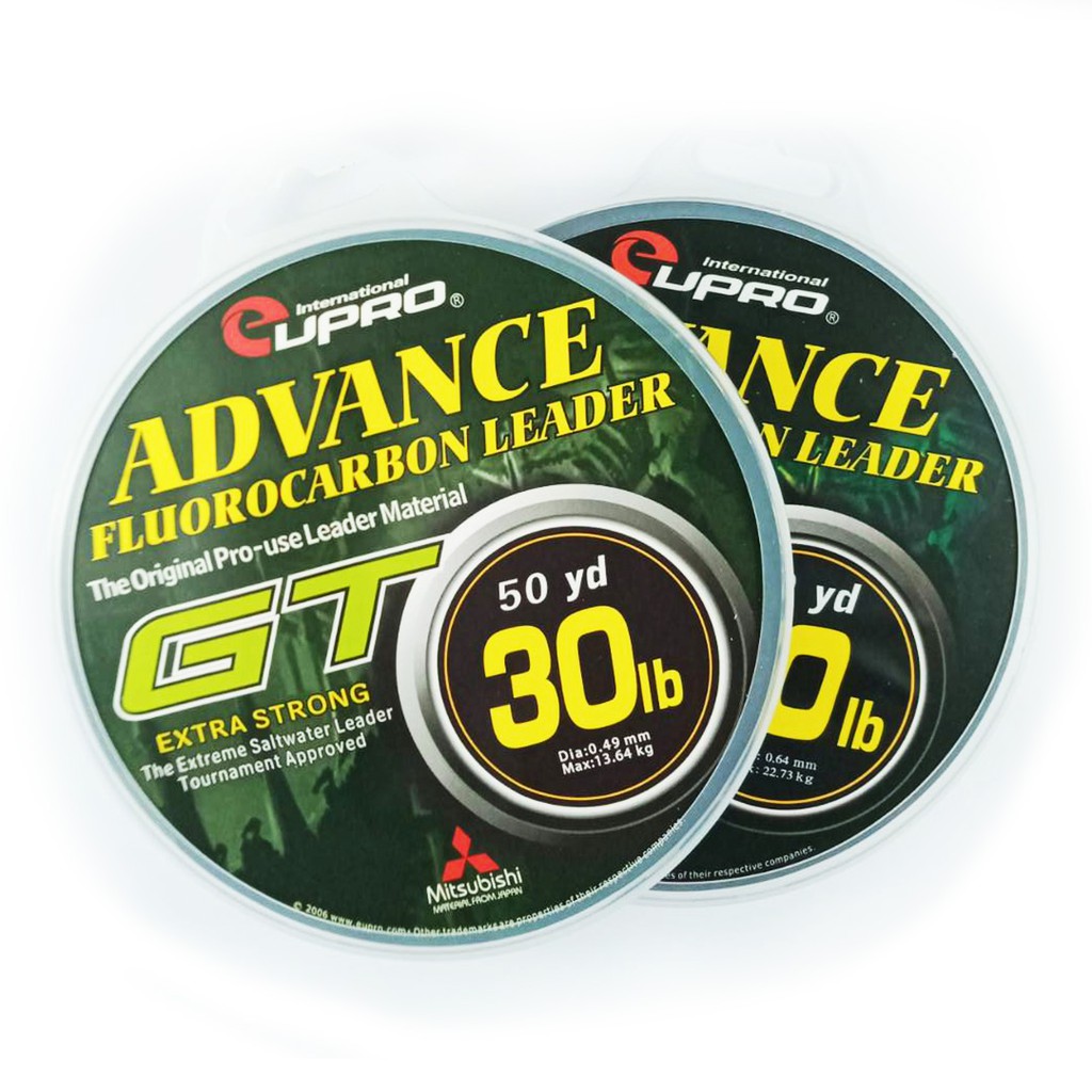 (ใช้โค้ด INCLS22 ลด 50% สูงสุด 100) สายฟลูโรคาร์บอนด์ EUPRO GT Advance ...