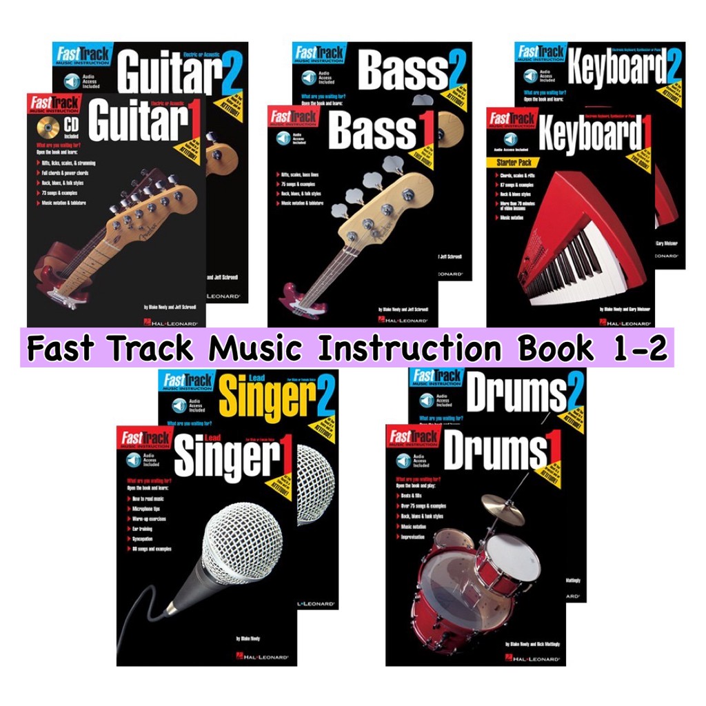 Fast Track Music Instruction 1 2 Shopee Thailand