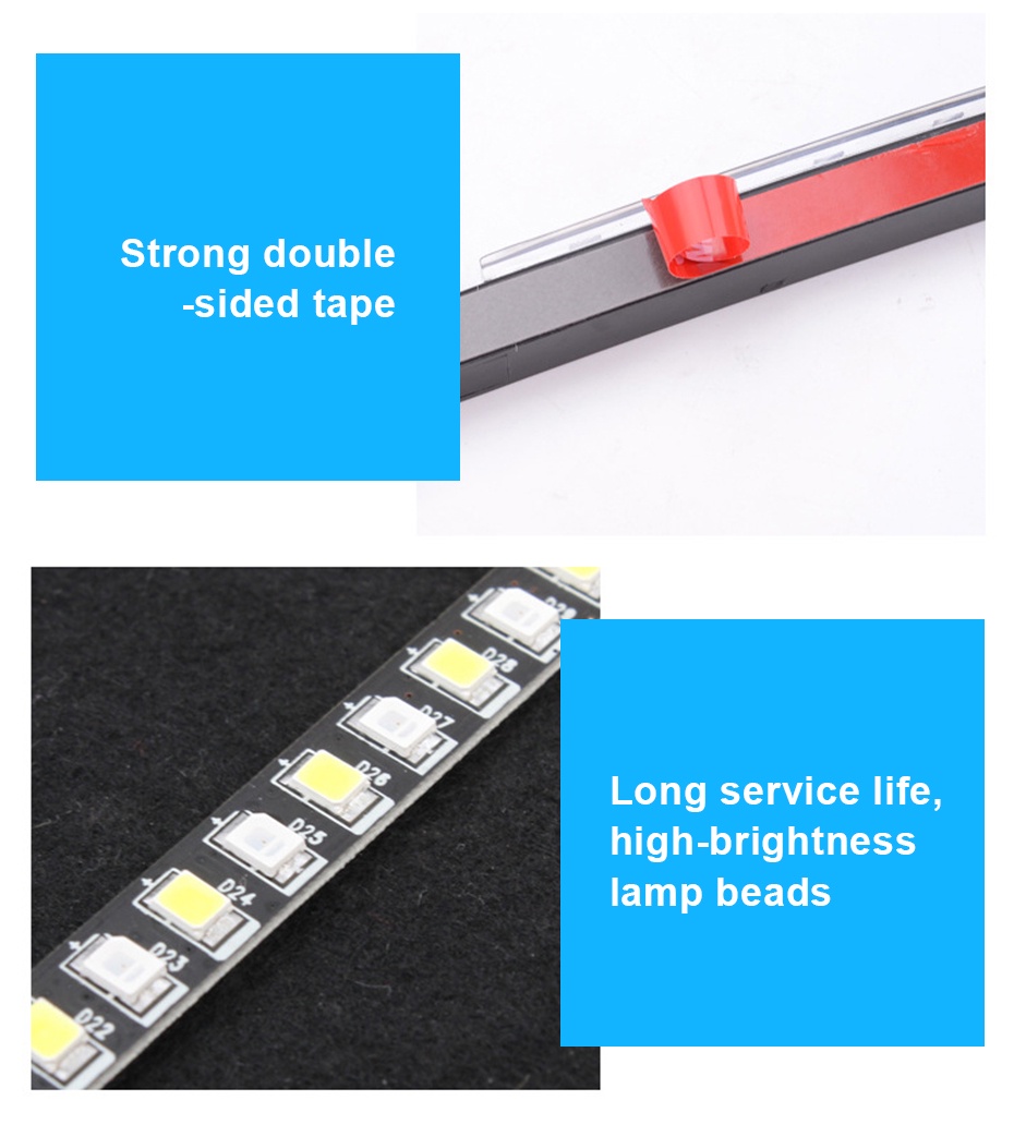 SEAMETAL 12V LED ไฟกระจังหน้ารถ DRL กันน้ำ IP56 ไฟวิ่งกลางวัน สากล ไฟ ...