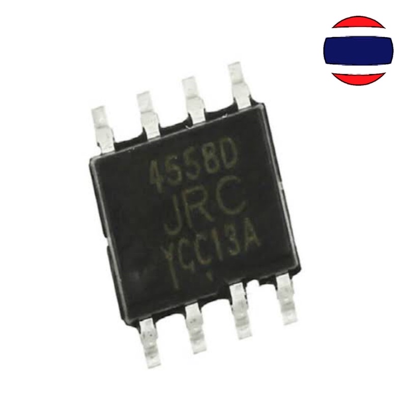 2pcs 4558D SOP JRC4558D SOP8 NJM4558D SOP 4558 SMD 4558D JRC44558 NJM4558 | Shopee Thailand