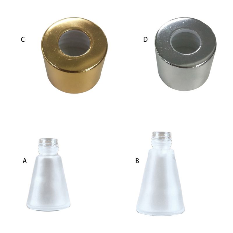 Lala แก้ว Reed Diffuser ขวด 30 50ml แจกันเรียวอุปกรณ์เสริม | Shopee ...