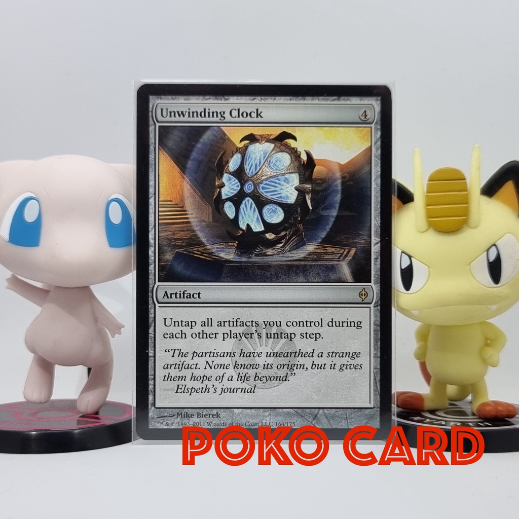 Unwinding Clock ชุด New Phyrexia การ์ด Magic the Gathering [MTG] ของแท้ ...