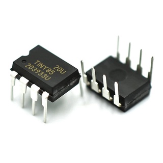 Attiny85 Attiny85-20PU MCU DIP IC for Arduino DIY Microcontroller iTeams ไมโครคอนโทรลเลอร์ขนาด ...