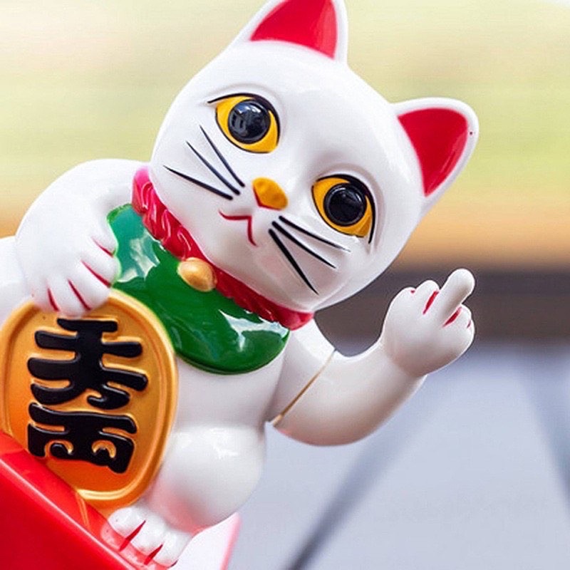 ฟิกเกอร์ แมวกวัก Angry Lucky Cat by Cattitude | Shopee Thailand