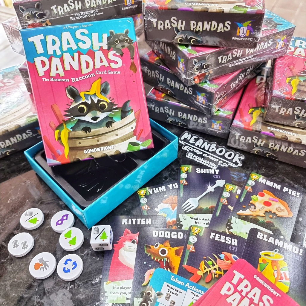 Trash Pandas Board Game (ของแท้) [G1] | Shopee Thailand