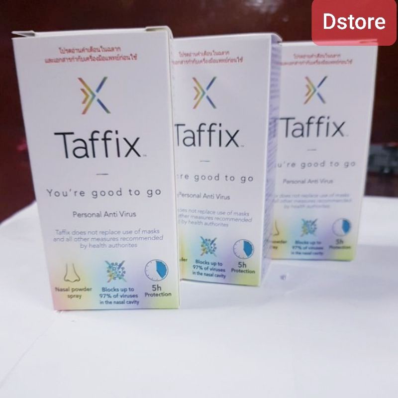 สเปรย์พ่นจมูก ป้องกันเชื้อไวรัสของแท้ 100% (Taffix Nasal Spray) ป้องกัน ...