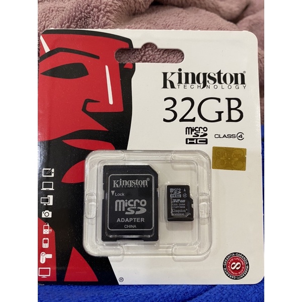 Kingston Memory Micro SD Card Class 4 - 32GB with Adapter ของแท้ 100% ...
