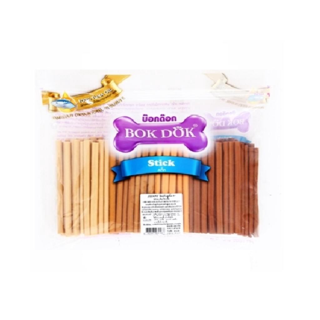 Bok dok Chicken Stick 1 Kg x 2 Units ชิกเก้นสติ๊ก 5" สูตรโอเมก้า 3,6 ...