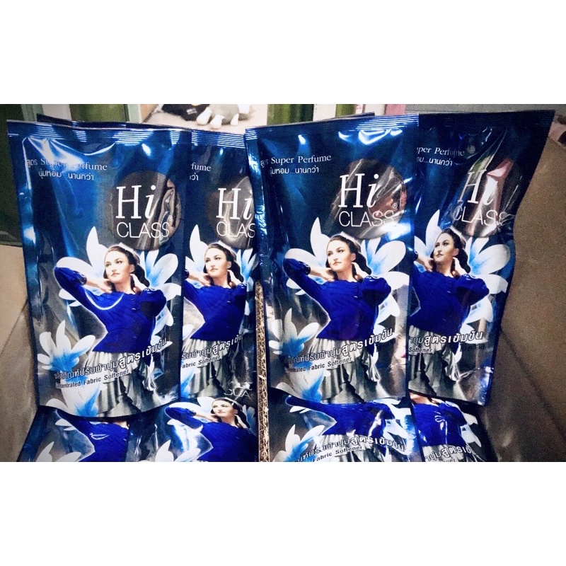 Hi Class Super Perfume Refill Concentrated Fabric Softener 450ml ...