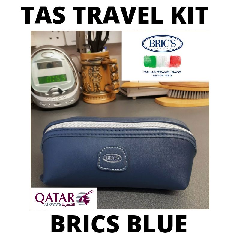 Brics BLUE กระเป๋าหนัง ของแท้ จาก QABTAS | Shopee Thailand