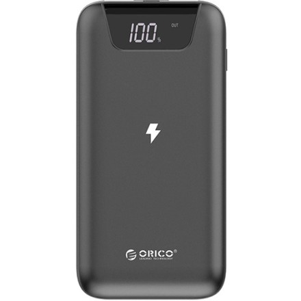 Orico 10000mAh Wireless Charging Smart Power Bank with Display Screen ...