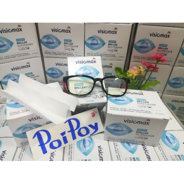 VISIOMAX dm กระดาษเช็ดเลนส์ เช็ดแว่น หน้าจอโทรศัพท์ แท็ปเล็ต จอคอม ...