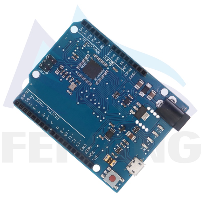 Leonardo R3 บอร์ดไมโครคอนโทรลเลอร์ Atmega32u4 พร้อมสายเคเบิล USB ...