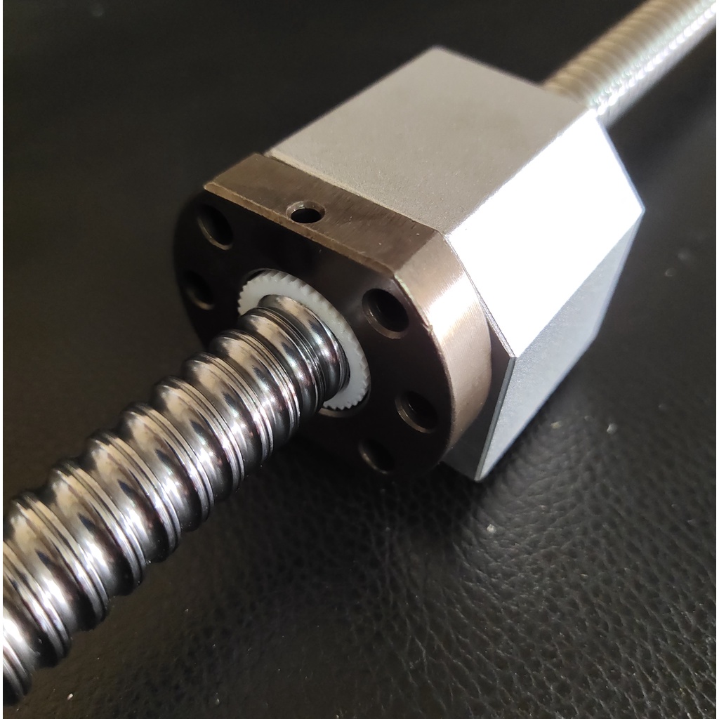 ครบชุดบอลสกรู SFU 16,20 mm. ยาว 50,100 cm.ครบชุดบอลสกรู น็อต แบริ่งหัว ...