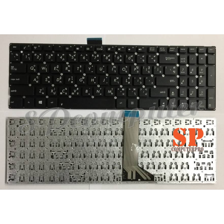 KEYBOARD ASUS คีย์บอร์ด ASUS K555 K555L K555LA K555LD X555 X555LA ...