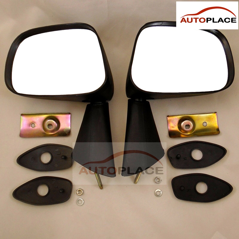 FOR DATSUN PICKUP TRUCK 1200 520 521 620 720 PAIR RH LH FENDER MIRRORS ...