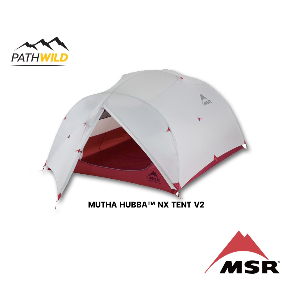 เต็นท์สำหรับ 2-3 คน ที่มีน้ำหนักเบา MSR MUTHA HUBBA™ NX TENT V2 ...