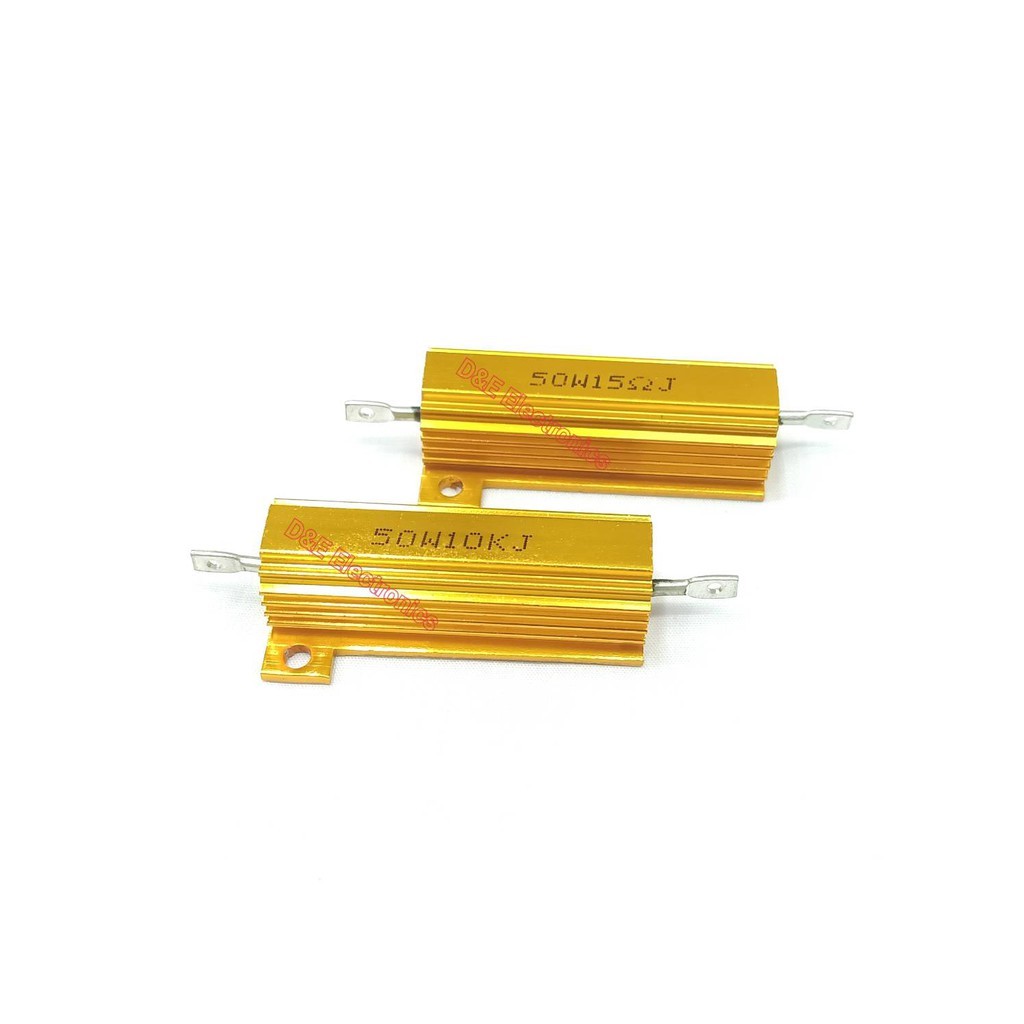 R Resistor ตัวต้านทาน 50w **โปรดเลือกค่าหรือระบุค่าที่ต้องการ** (1 ตัว ...
