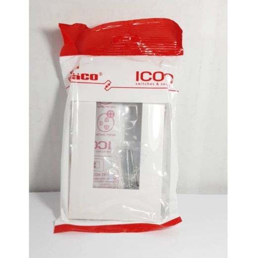 241.แผงหน้ากาก3ช่อง HACO IC-F003 | Shopee Thailand