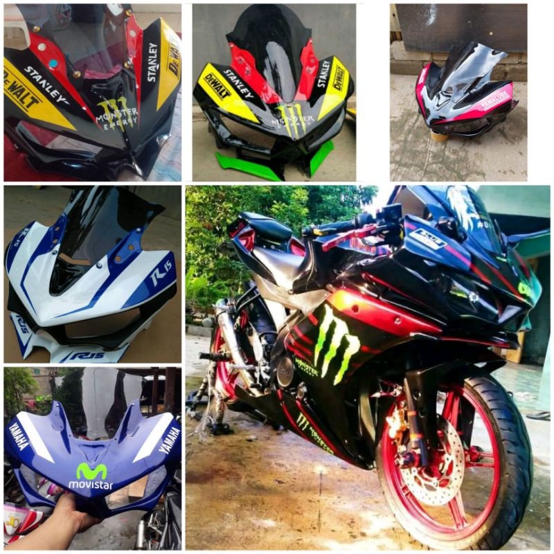 Custom Visor Link r25 r6 cbr250 cbr v4 | Shopee Thailand