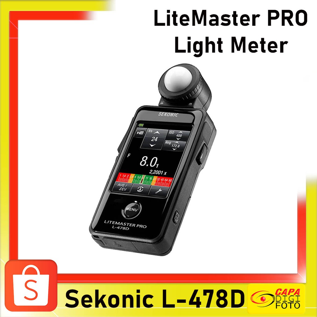 เครื่องวัดแสง Sekonic L-478D LiteMaster PRO Light Meter l478 l478d ...