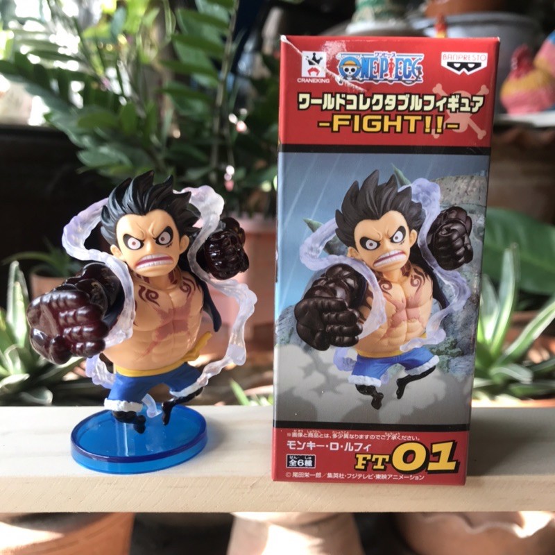 WCF One Piece โมเดล ฟิกเกอร์ วันพีช แท้ - FT01 Luffy Gear 4th ลูฟี่ ...