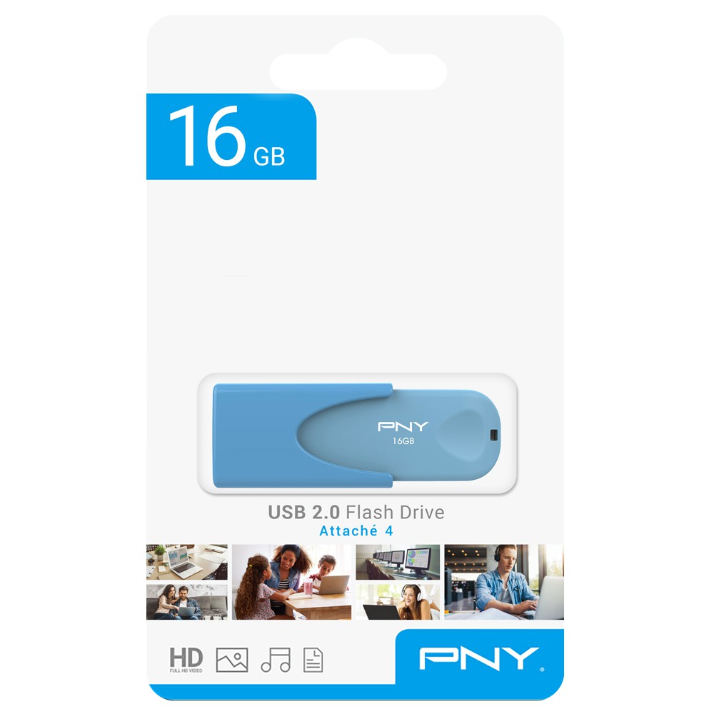 PNY Flash Drives Attache 4 16GB USB2.0 (Color edition) | Shopee Thailand