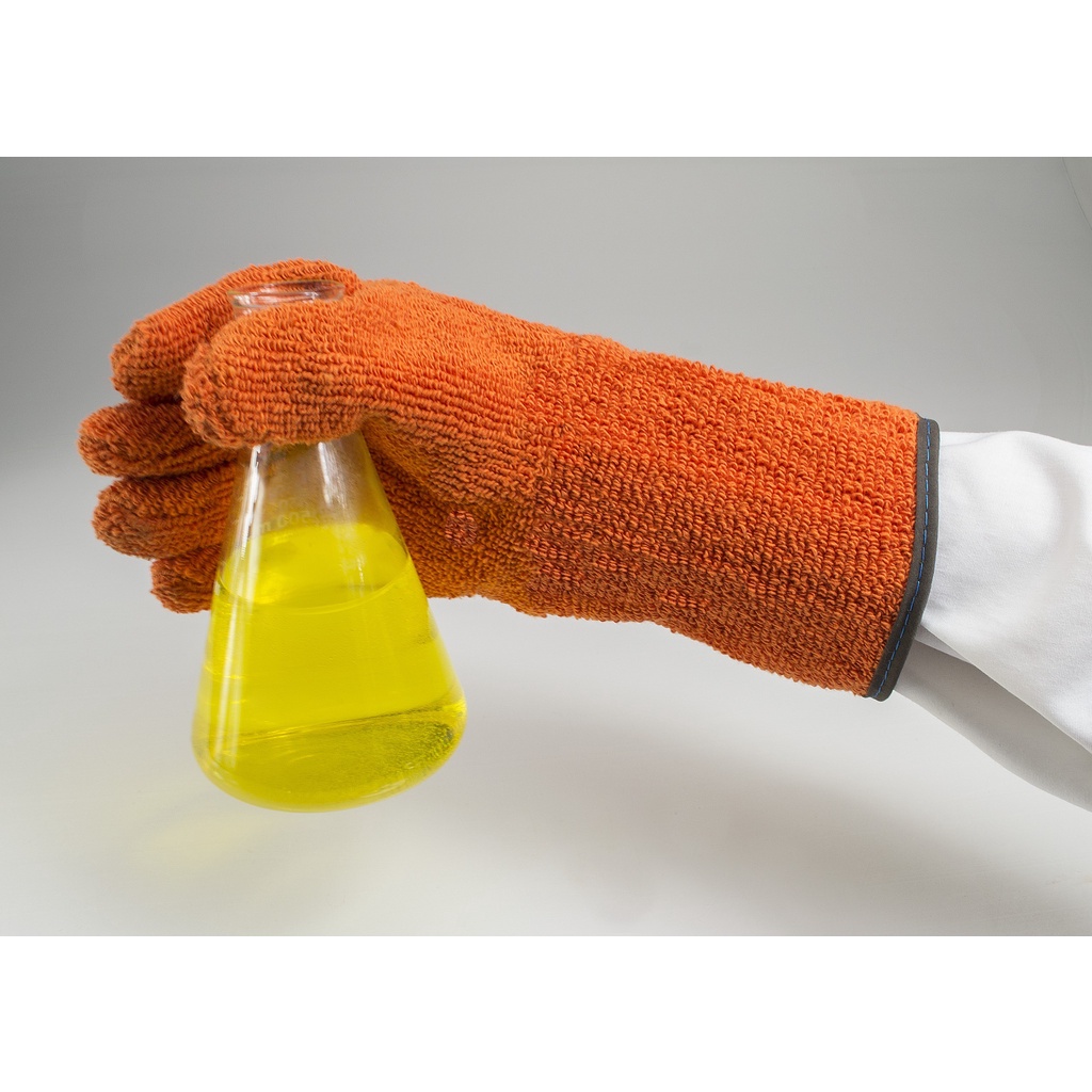ถุงมือกันความร้อน 200 องศา, Heat-Resistant Glove, Biohazard Autoclave Gloves, | Shopee Thailand
