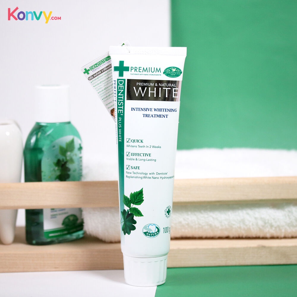 Dentiste Toothpaste เดนทิสเต้ ยาสีฟัน 100g (Original/Premium White/100% ...
