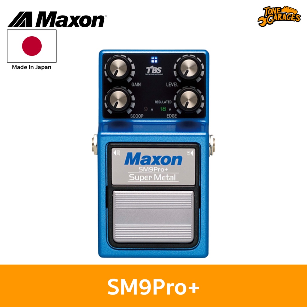 Maxon SM9Pro Plus Super Metal Effect เอฟเฟค กีต้าร์ Made in Japan ...