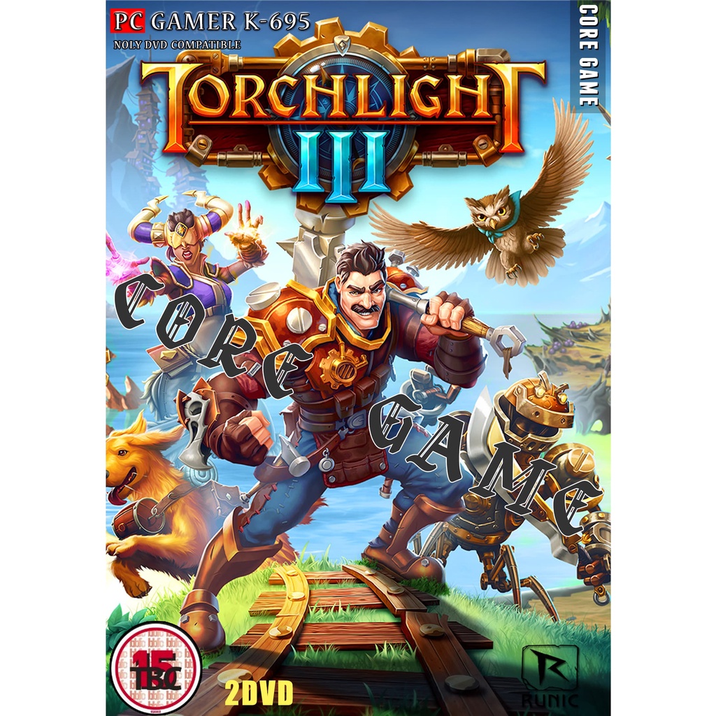 GAME PC Torchlight III Cursed Captain แผ่นเกมส์ แฟลชไดร์ฟ เกมส์ ...