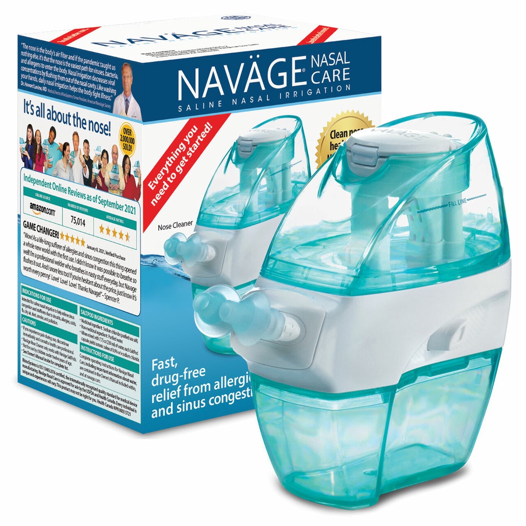 Navage Nose Cleaner เครื่องล้างจมูก ล้างสารก่อภูมิแพ้ เมือก ฝุ่น และ ...