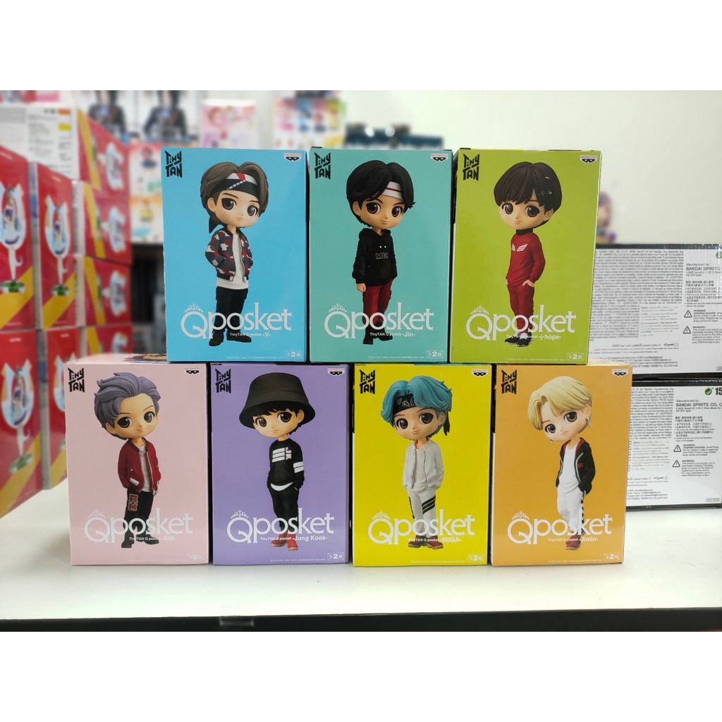 [พร้อมส่ง] Q Posket TinyTan BTS Mic Drop Figure - Tiny Tan Collection - สี A (Bandai Spirits ...