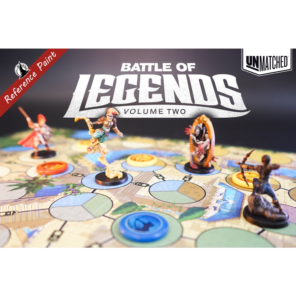 (Service Paint) Unmatched : Battle of Legends, Volume Two board game ...
