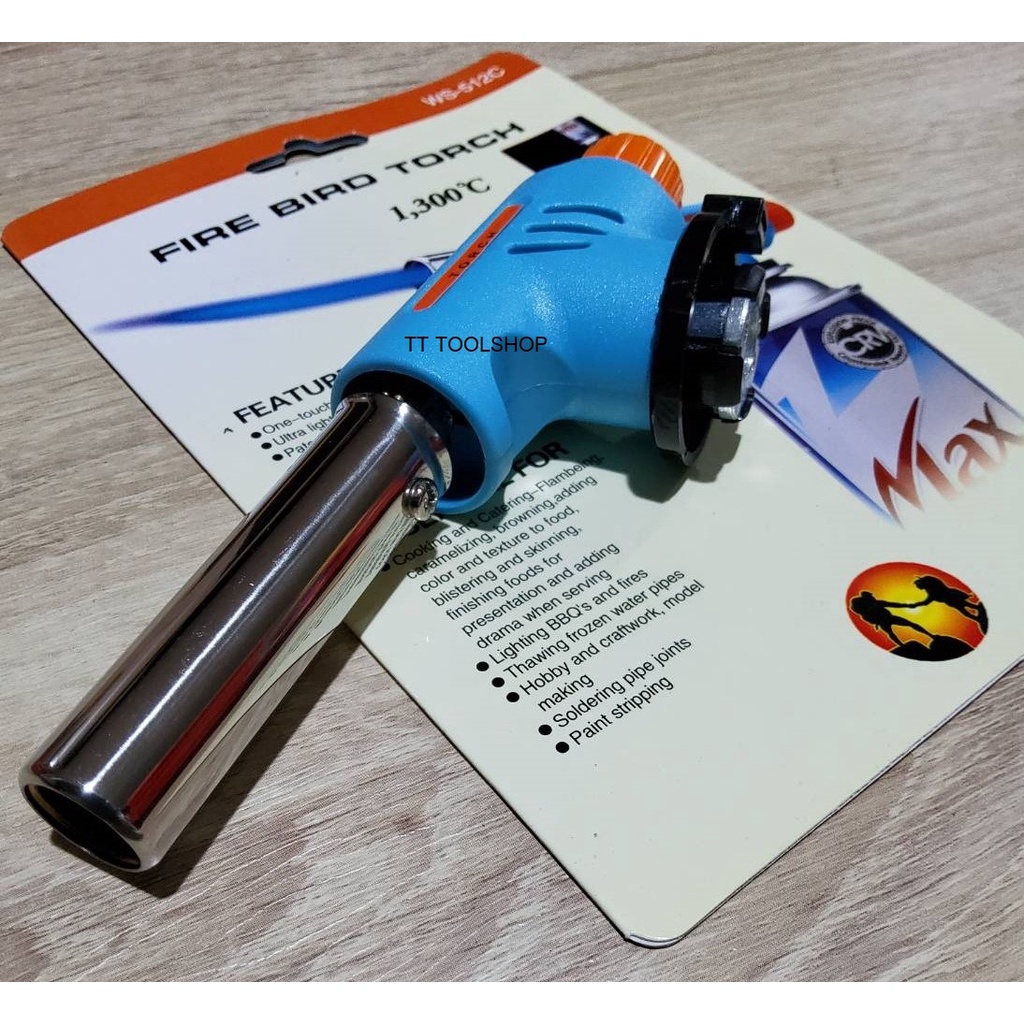 หัวพ่นไฟ หัวพ่นแก๊ส สำหรับแก๊สกระป๋อง MASTER TORCH หัวพ่นไฟแก๊สกระป๋อง ให้ความร้อนสูง 512C พร้อม ...
