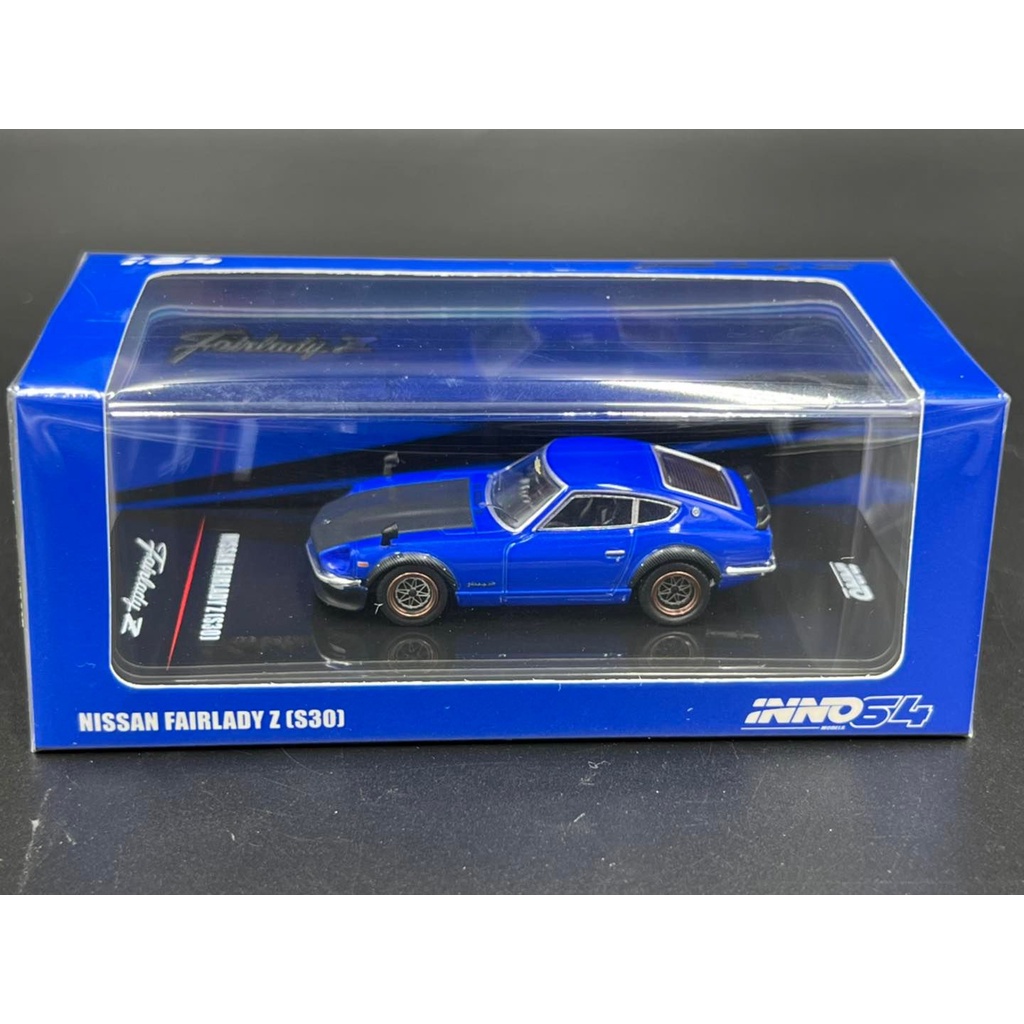 INNO64 / NISSAN FAIRLADY Z (S30) Blue with carbon Hood | Shopee Thailand