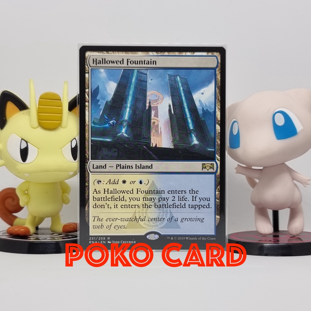 Hallowed Fountain การ์ด Magic The Gathering ของแท้ จากชุด Ravnica ...