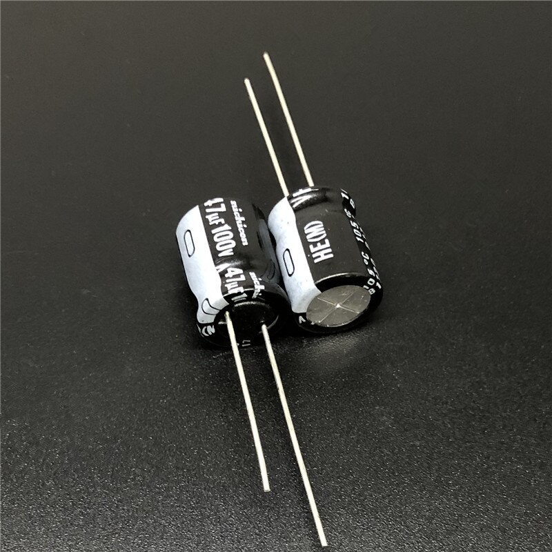 10pcs 47uF 100V NICHICON HE Series 10x12.5 มม.ความต้านทานต่ํามาก ...