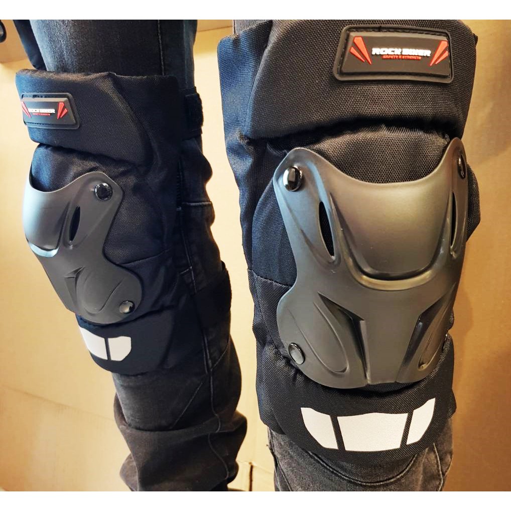 การ์ดเข่า ROCK BIKER RBK03 2ชิ้น ผลิตจากยางและพลาสติก EVA | Shopee Thailand