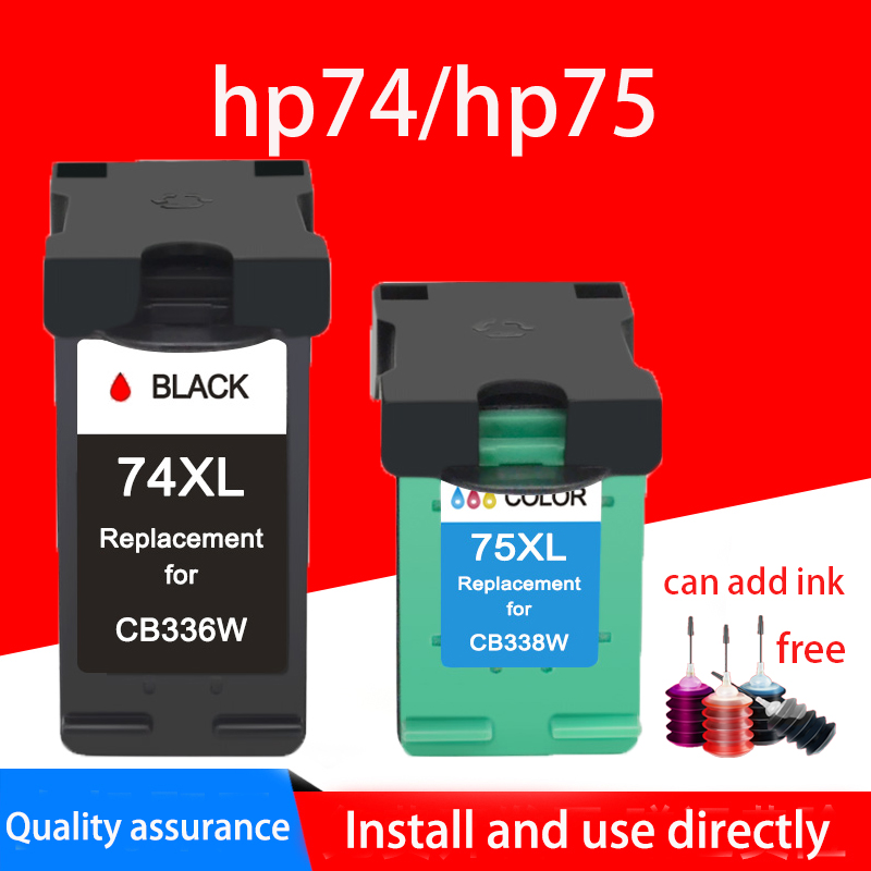 HP74 hp75 hp 74 hp 75 C4280 C4480 C4345 D4260 printer ink cartridge ...