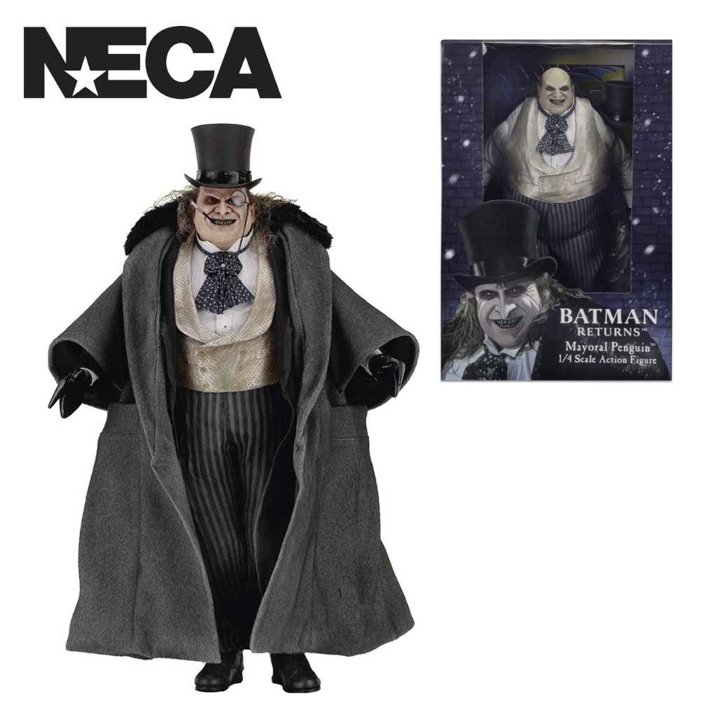 NECA Batman Returns: Penguin 1/4 Danny DeVito Figure | Shopee Thailand