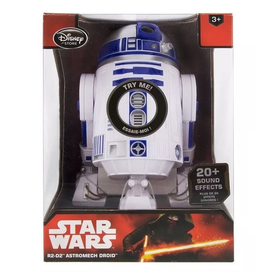 พร้อมส่ง !! Disney Store R2-D2 Talking Figure – 10 1/2'' – Star Wars ...